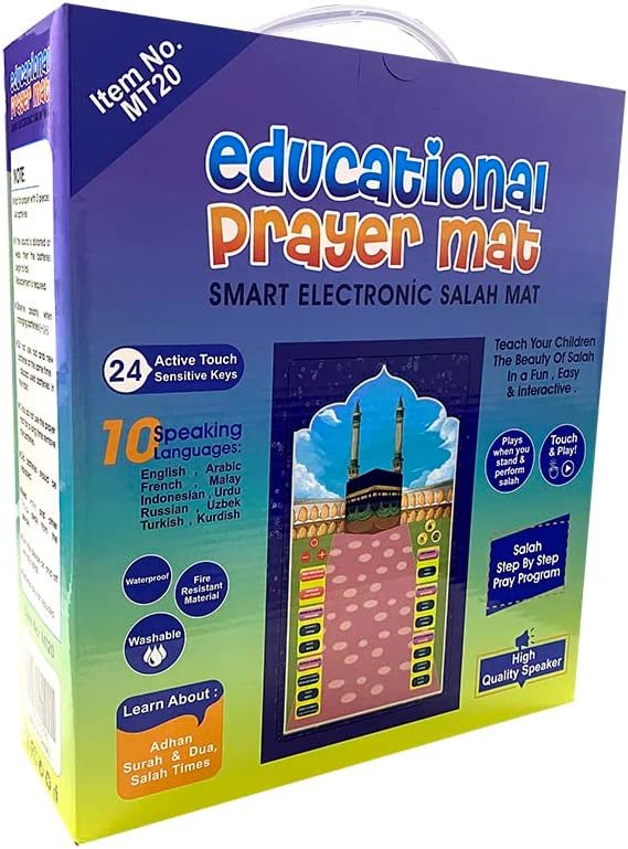 Kids Educational Prayer Mat Interactive Prayer Mat for Children to ...